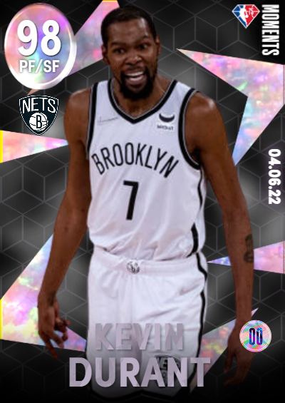 NBA 2K26 | 2KDB MyTEAM NBA 2K Custom Card (Moments KD) by mcole6104