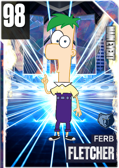 NBA 2K26 | 2KDB MyTEAM NBA 2K Custom Card (Ferb fletcher) by cj_the_monke