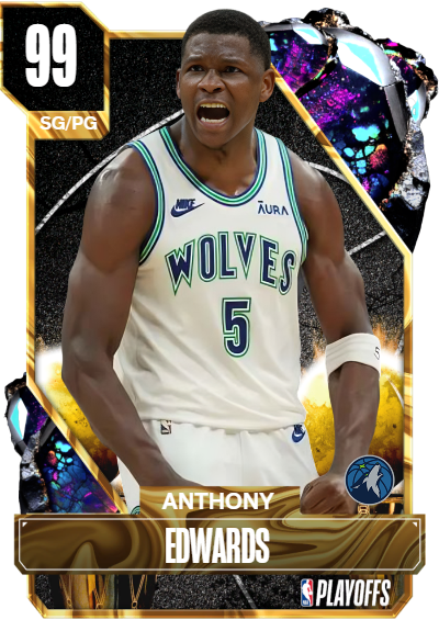 2KDB MyTEAM Database | NBA 2K Custom Card (Anthony Edwards) by ...
