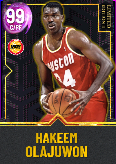 NBA 2K25 | 2KDB MyTEAM NBA 2K Custom Card (Hakeem olajuwon) by BattyAutumn