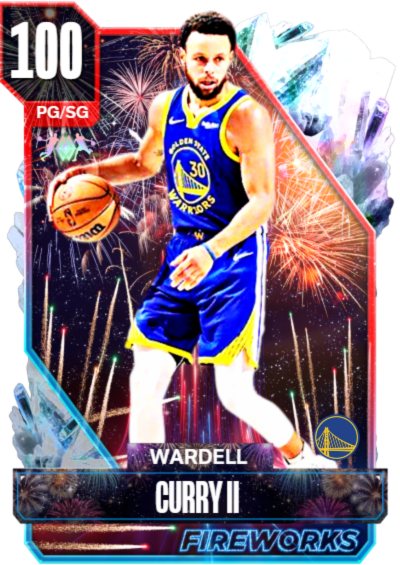 NBA 2K25 | 2KDB MyTEAM NBA 2K Custom Card (Wardell Curry II) by MULLET_MAN