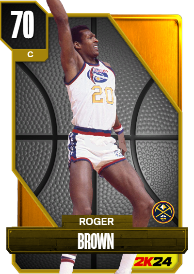 NBA 2K26 | 2KDB MyTEAM NBA 2K Custom Card (Roger Brown) by GeraldPlays1