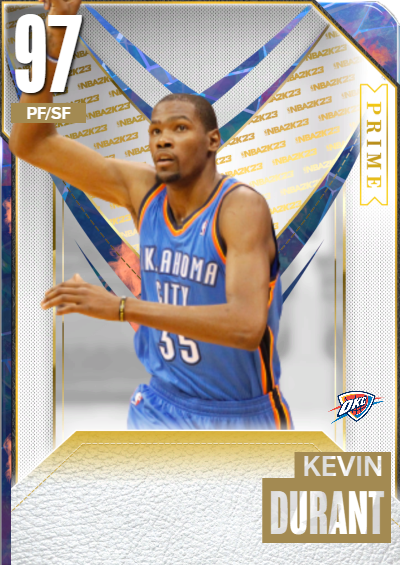 NBA 2K25 | 2KDB MyTEAM NBA 2K Custom Card (PRIME KD) by westond981