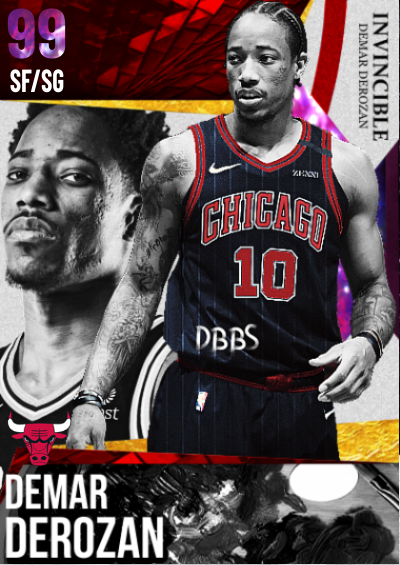 2KDB MyTEAM Database | NBA 2K Custom Card (Invincible DeMar DeRozan) by ...