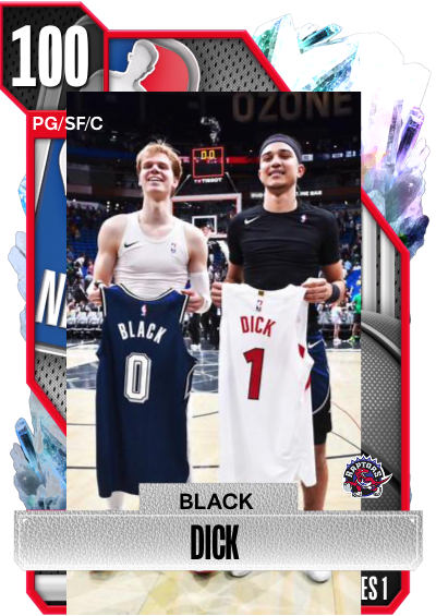 Nba 2k24 2kdb Custom Card Black Dick