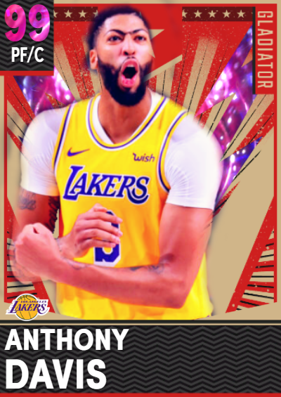 2KDB MyTEAM Database | NBA 2K Custom Card (Anthony Davis) by Bajoos ...