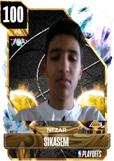 NBA 2K25 | 2KDB MyTEAM NBA 2K Custom Card (Nezar Sikasem) by messi1034