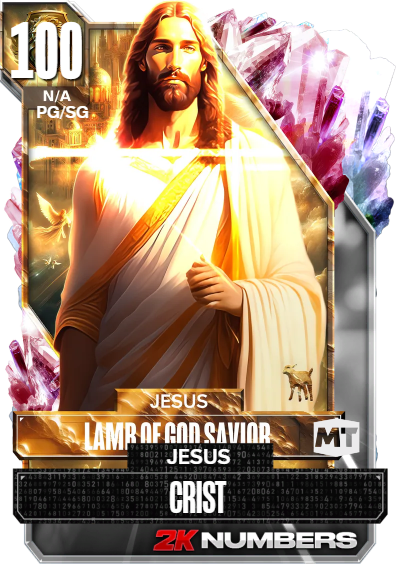 NBA 2K25 | 2KDB MyTEAM NBA 2K Custom Card (jesus) by jdoucette