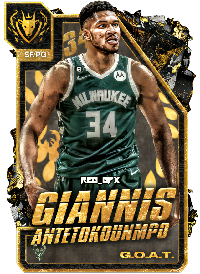 NBA 2K26 | 2KDB MyTEAM NBA 2K Custom Card (giannis repost) by reg_gfx