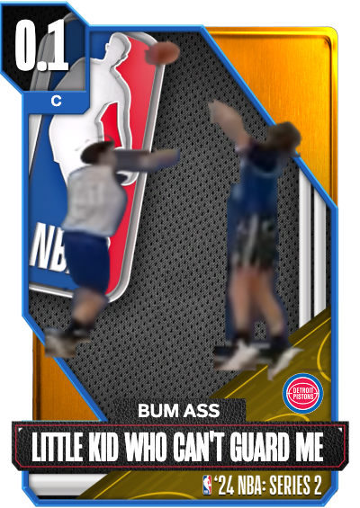 NBA 2K25 | 2KDB MyTEAM NBA 2K Custom Card (BUM) by 1104landon
