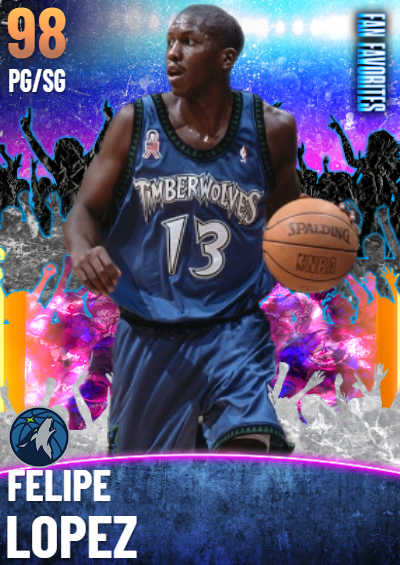 NBA 2K26 | 2KDB MyTEAM NBA 2K Custom Card (Felipe Lopez) by Pony1086