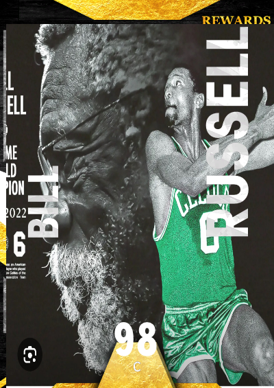 2KDB MyTEAM Database | NBA 2K Custom Card (RIP bill Russell ) by Ian ...