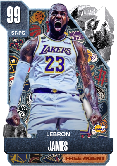 NBA 2K26 | 2KDB MyTEAM NBA 2K Custom Card (LeBron James) by Delpfam5