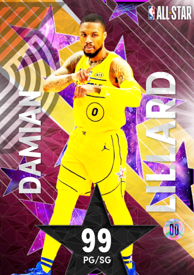 2KDB MyTEAM Database | NBA 2K Custom Card (dame dolla) by LeBrontheKIng ...