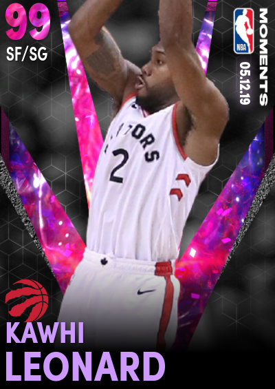 NBA 2K25 | 2KDB MyTEAM NBA 2K Custom Card (historic moments kawhi) by burrito13
