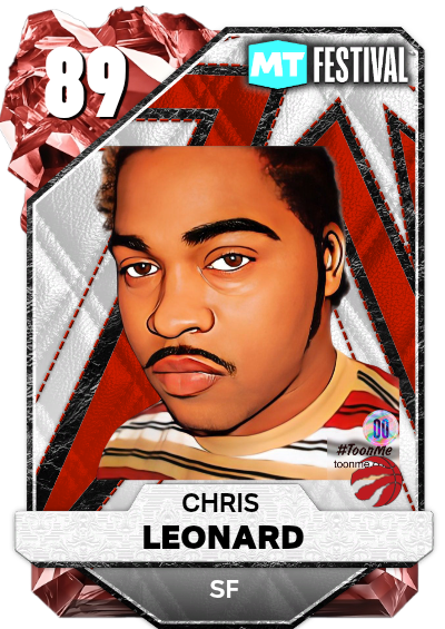2KDB MyTEAM Database | NBA 2K Custom Card (Chris Leonard Ruby ) by ...