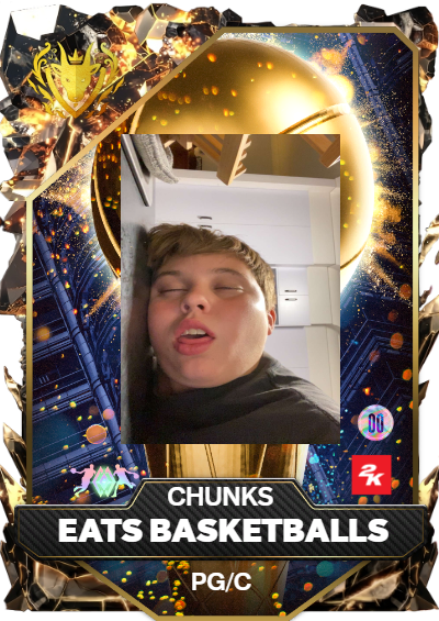 NBA 2K25 | 2KDB MyTEAM NBA 2K Custom Card (CHUNKS) by ranga_boi542