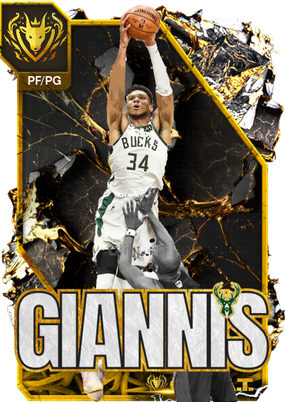 NBA 2K25 | 2KDB MyTEAM NBA 2K Custom Card (G.O.A.T Giannis) by Oliverwells