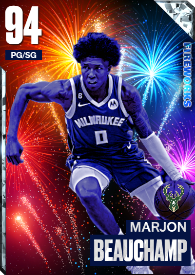 NBA 2K26 | 2KDB MyTEAM NBA 2K Custom Card (Marjon Beauchamp) by kingof_1