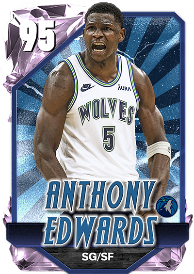 2KDB MyTEAM Database | NBA 2K Custom Card (Anthony Edwards) by ...