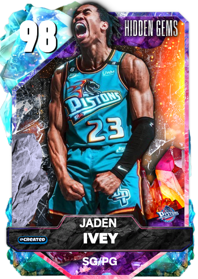 2KDB MyTEAM Database | NBA 2K Custom Card (Jaden Ivey) by Created | NBA ...