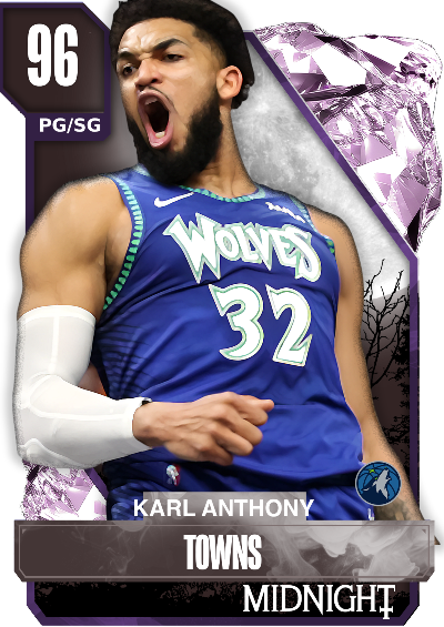 NBA 2K24 | 2KDB Custom Card (MIDNIGHT KARL ANTHONY TOWNS)