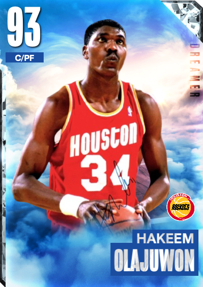 NBA 2K25 | 2KDB MyTEAM NBA 2K Custom Card (Hakeem Olajuwon) by ChrisISHIM