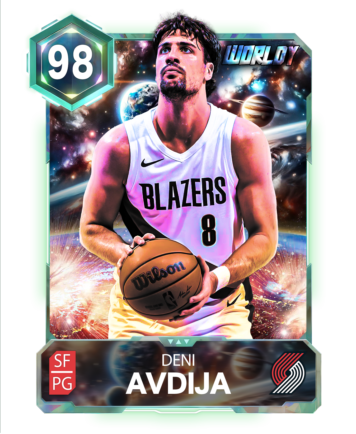 2KDB MyTEAM Database | NBA 2K Custom Card (deni pg) by JEG102K | NBA 2K26