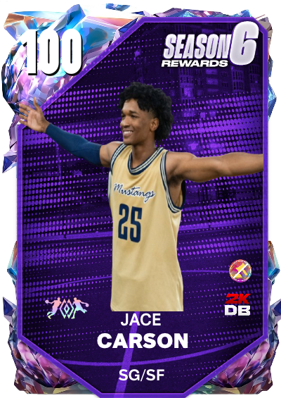NBA 2K25 | 2KDB MyTEAM NBA 2K Custom Card (Jace Carson) by ADub