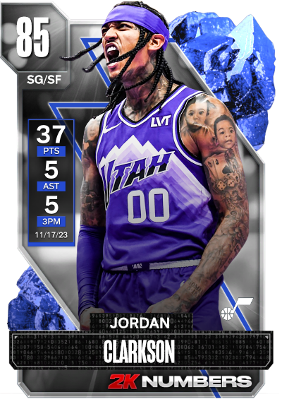 NBA 2K25 | 2KDB MyTEAM NBA 2K Custom Card (Jordan Clarkson) by dros3mvp