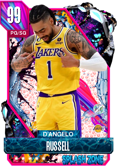 NBA 2K24 | 2KDB Custom Card (d'angelo russell)