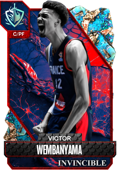 2KDB MyTEAM Database | NBA 2K Custom Card (Wemby FRANCE) by imabebot ...