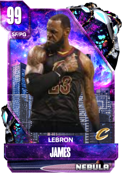 NBA 2K25 | 2KDB MyTEAM NBA 2K Custom Card (Lebron) by kobe78787