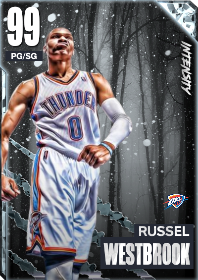NBA 2K25 | 2KDB MyTEAM NBA 2K Custom Card (russel westbrook) by baller77