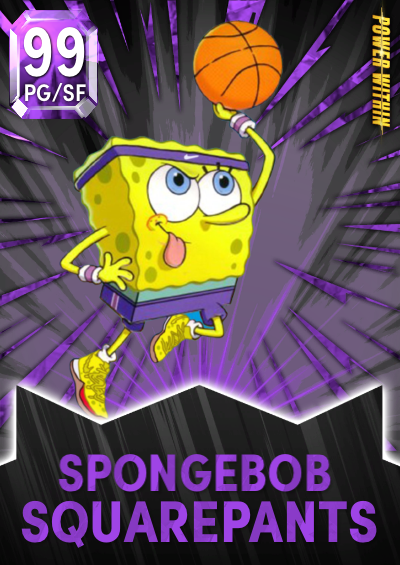 2KDB MyTEAM Database | NBA 2K Custom Card (SpongeBob SquarePants) by ...