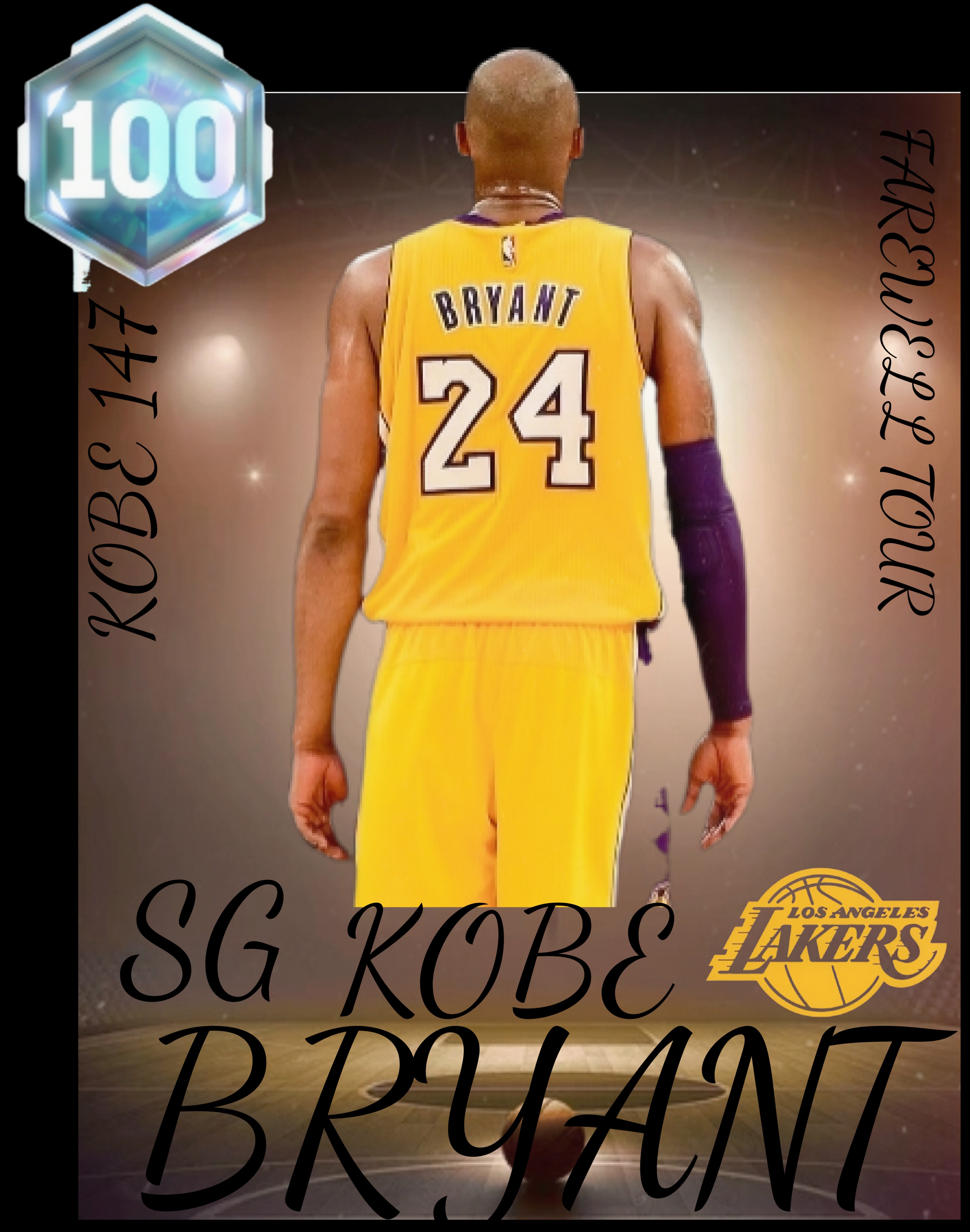 2KDB MyTEAM Database | NBA 2K Custom Card (Goodbye DB) by Kobe 147 ...