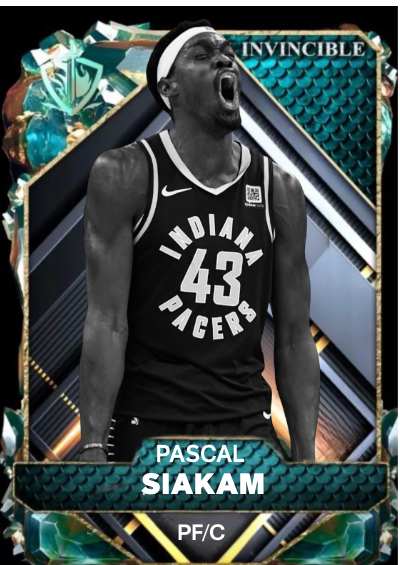 NBA 2K25 | 2KDB MyTEAM NBA 2K Custom Card (Invincible Pascal Siakam) by Stphcurryfan