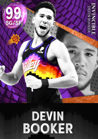 NBA 2K22 | 2KDB Custom Card (INVINCIBLE BOOKER)
