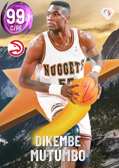 NBA 2K25 | 2KDB MyTEAM NBA 2K Custom Card (Mt. Mutumbo) by vc06