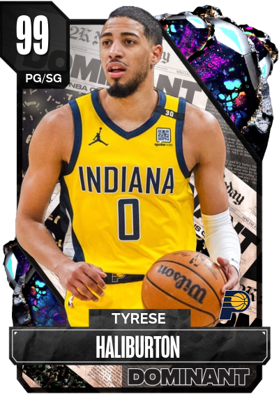 NBA 2K25 | 2KDB MyTEAM NBA 2K Custom Card (tyrese haliburton) by ...