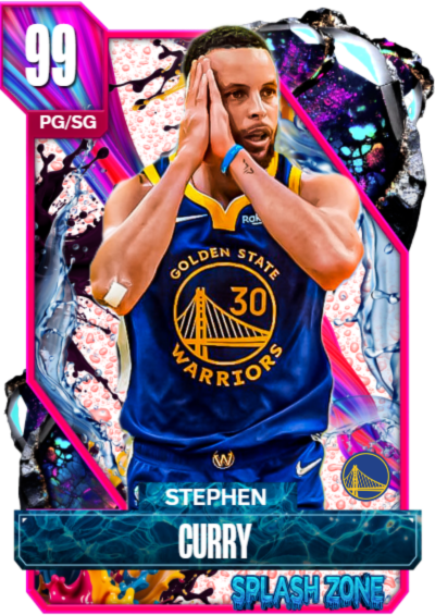 NBA 2K25 | 2KDB MyTEAM NBA 2K Custom Card (splash night) by Curry_Green_3