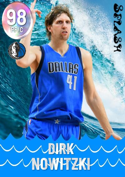 2KDB MyTEAM Database | NBA 2K Custom Card ("Splash" Dirk Nowitzki) by ...