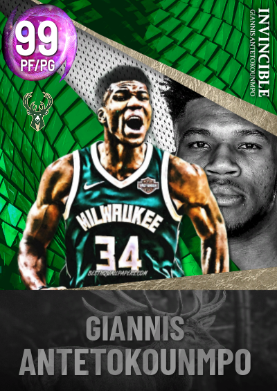 NBA 2K25 | 2KDB MyTEAM NBA 2K Custom Card (giannis antetokounmpo) by drifting draft