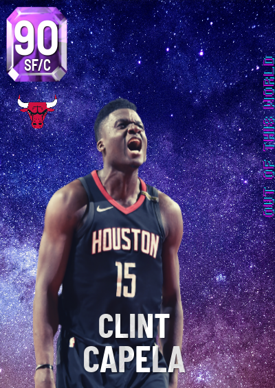 NBA 2K25 | 2KDB MyTEAM NBA 2K Custom Card (clint capela) by gamerboy8989
