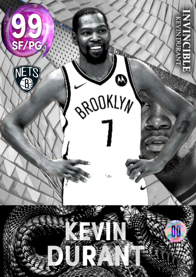 NBA 2K22 | 2KDB Custom Card (second custom invincible)