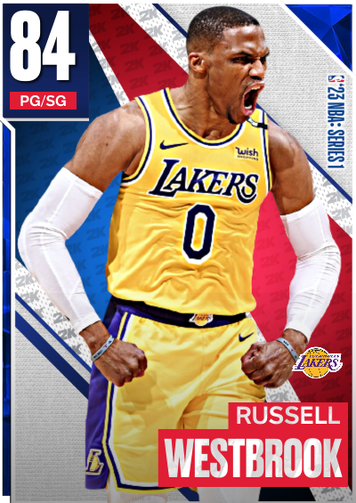 2KDB MyTEAM Database | NBA 2K Custom Card (russell westbrick) by Lxzixy ...