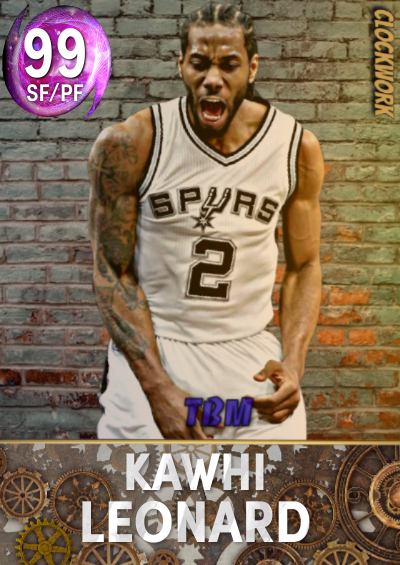 NBA 2K26 | 2KDB MyTEAM NBA 2K Custom Card (Kawhi Leonard Clockwork) by thebIackmamba
