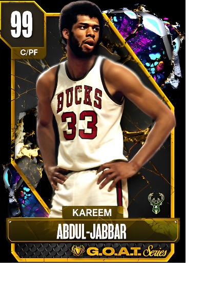 2KDB MyTEAM Database | NBA 2K Custom Card (Goat series Kareem) by ...
