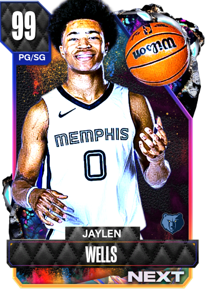 NBA 2K25 | 2KDB MyTEAM NBA 2K Custom Card (Jaylen Wells) by Gnomish