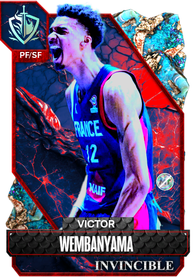NBA 2K25 | 2KDB MyTEAM NBA 2K Custom Card (Victor Wembanyama) by Gnomish